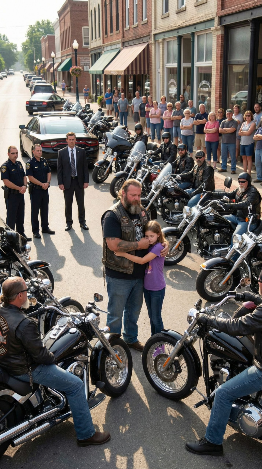 A Seven-Year-Old Girl Ran Into a Motorcycle Rally Begging for Help ...